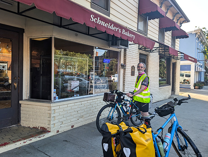 The unassuming storefront of Schneider's Bakery might not scream "food paradise," but locals know this modest exterior houses donut magic worth waking up early for.