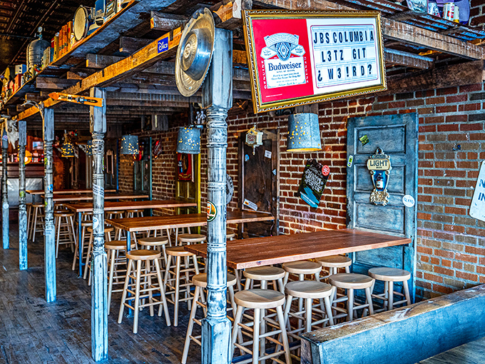 The weathered brick exterior of Jack Brown's might not scream "culinary destination," but that's exactly what makes this Columbia gem so special.