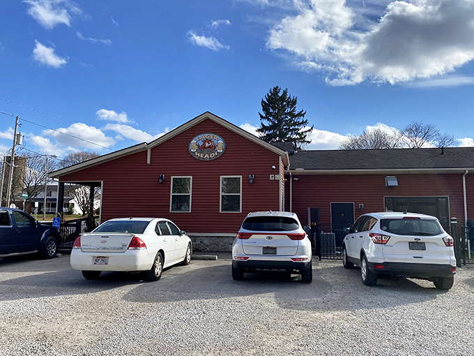 The unassuming red exterior of Lager Heads might fool you, but that's part of its charm&mdash;the best BBQ joints never need flashy signs to draw crowds.