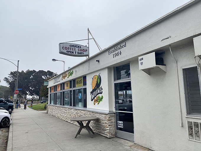 Chuck's Coffee Shop sits unassumingly on Ocean Boulevard, proving that culinary treasures hide behind modest facades.