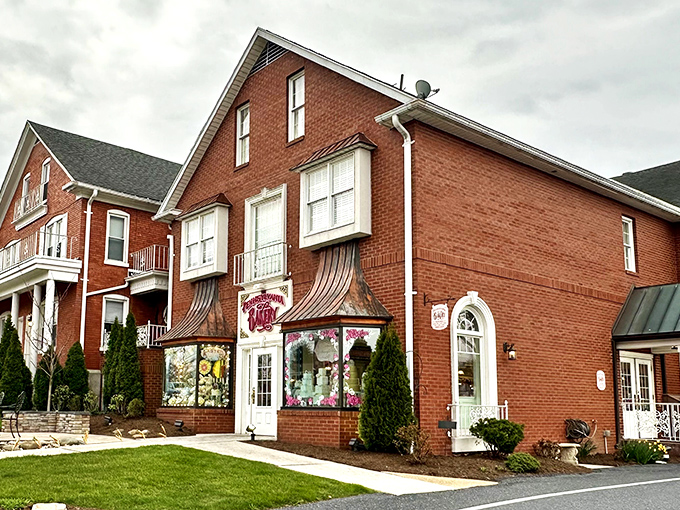 The charming brick exterior of The Pennsylvania Bakery beckons with its distinctive copper awnings and colorful window displays&mdash;like a sweet-tooth siren call to dessert lovers.
