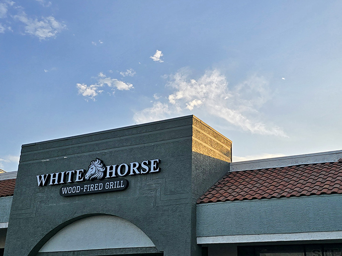 The unassuming exterior of White Horse Wood-Fired Grill might fool you, but trust me&mdash;culinary treasures await behind those modest doors.