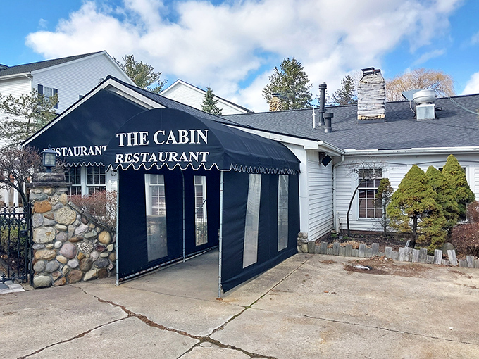 The unassuming exterior of The Cabin belies the culinary magic happening inside. Like finding a secret clubhouse for grown-ups with excellent taste.