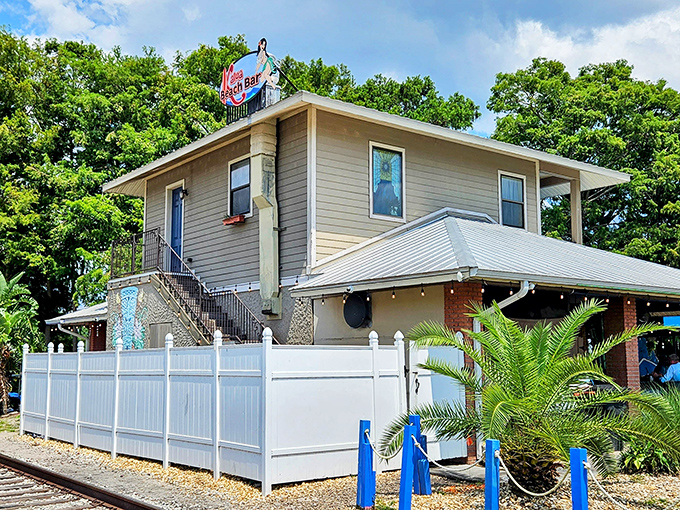 Those oversized Adirondack chairs aren't just Instagram bait&mdash;they're Kalua Beach Bar's way of saying "slow down and stay awhile" in the most colorful way possible.