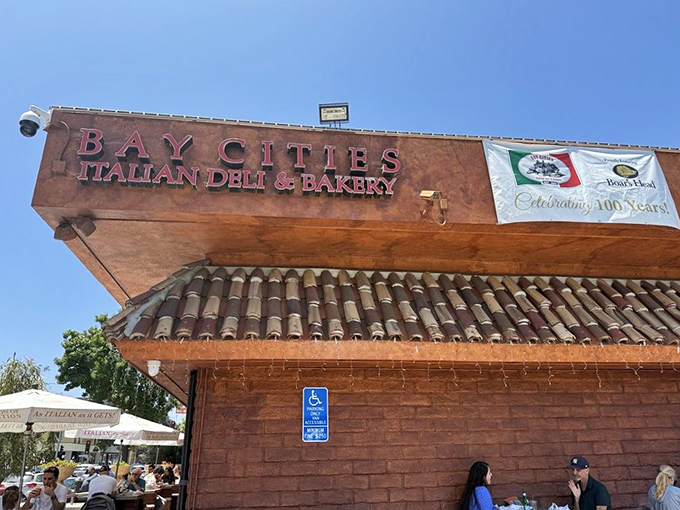 The unassuming exterior of Bay Cities might fool you, but locals know this brick building houses sandwich royalty. Worth every minute in line.