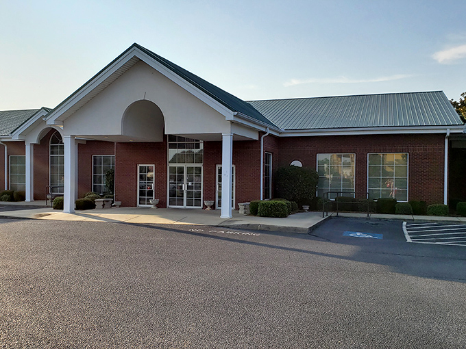 The unassuming brick exterior of The Steak House belies the culinary treasures within. Like finding a diamond in Georgia's red clay.
