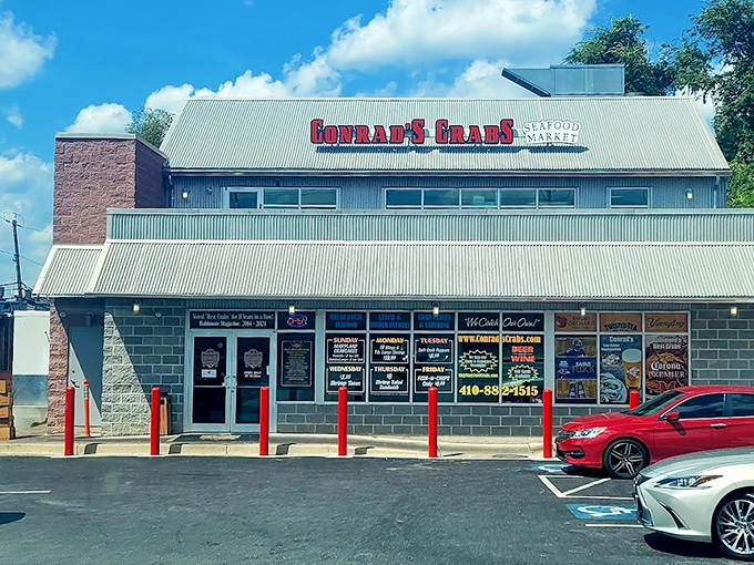 Welcome to seafood heaven, where the parking lot's always full and nobody's complaining about the wait.
