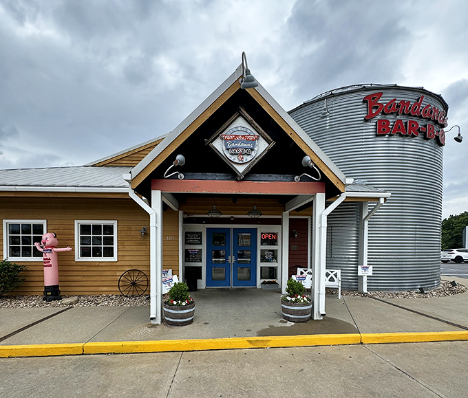 That iconic grain silo isn't just for show &ndash; it's Bandana's way of announcing "serious barbecue happens here" before you even park your car.