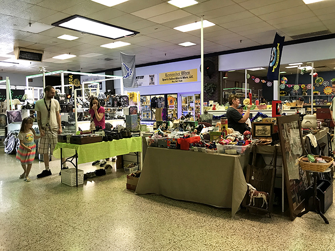 The unassuming exterior holds treasures that would make any collector's heart skip a beat.