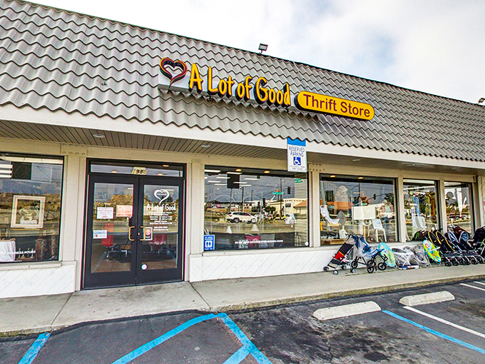The unassuming storefront of A Lot of Good in Upland might not scream "treasure trove," but that's exactly what makes the thrill of discovery inside so satisfying.