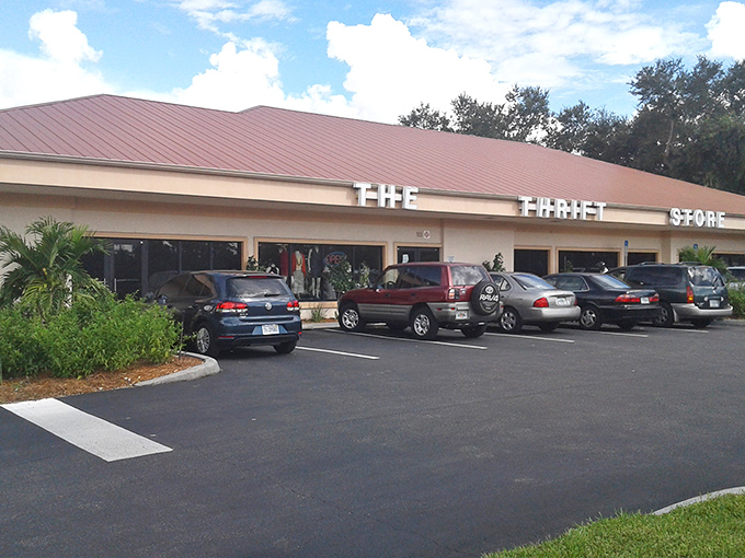 The unassuming exterior hides a treasure trove within. Like finding an unmarked speakeasy, the thrill of discovery begins at these doors.