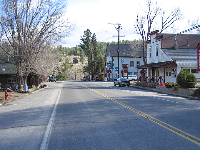 Main Street Markleeville stretches before you like a promise &ndash; where traffic jams mean three cars at once and everyone waves.