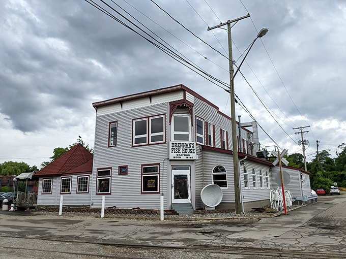 This unassuming white clapboard building houses seafood treasures that would make Neptune himself swim upstream for a reservation.