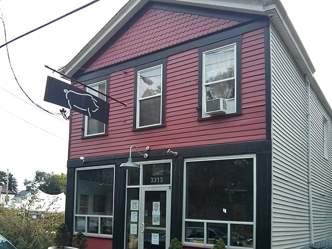 The unassuming exterior that houses Cincinnati's best-kept barbecue secret &ndash; sometimes greatness hides in plain sight.