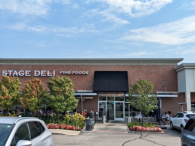 The unassuming brick exterior of Stage Deli hides culinary treasures within &ndash; proof that you should never judge a deli by its cover.