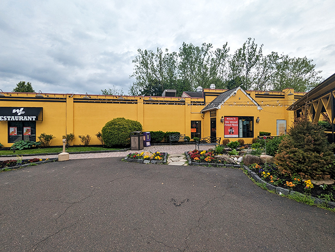 The bright yellow exterior might not scream "culinary destination," but like a good book, this New Hope treasure proves you should never judge by the cover. 