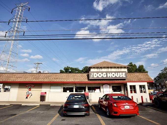 The unassuming exterior of The Dog House in New Castle might not scream "culinary destination," but locals know better than to judge this book by its cover. 