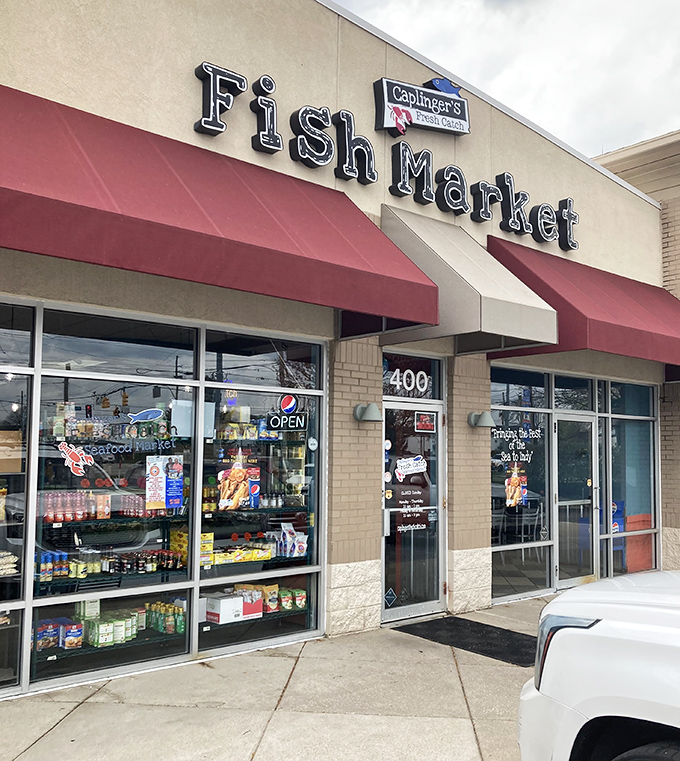 The unassuming storefront that houses seafood nirvana. Like finding a pearl in an oyster, this strip mall gem delivers coastal treasures to landlocked Indianapolis.