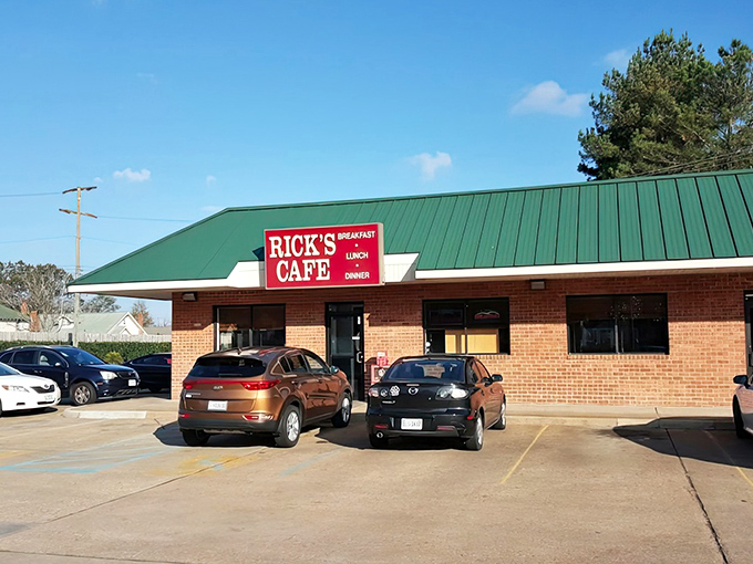 The unassuming brick exterior with its distinctive green roof is like finding a paperback classic in a world of glossy hardcovers &ndash; timeless and reliable.