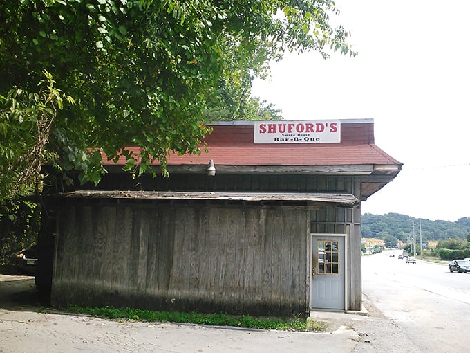 Don't judge this barbecue book by its cover. Shuford's weathered exterior hides smoky treasures that would make any pitmaster proud.