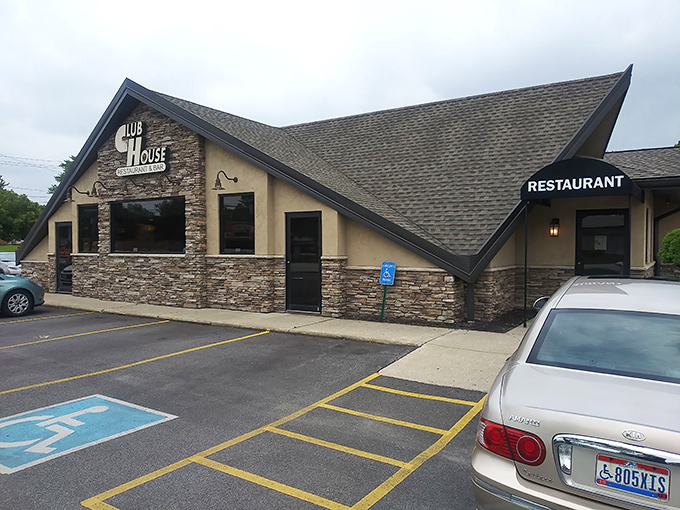 The stone-and-stucco exterior promises no pretension, just honest food that's kept locals coming back since the Reagan administration.