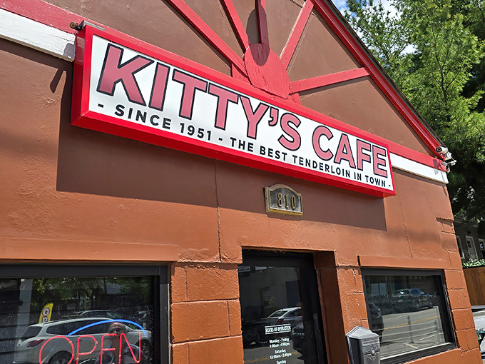 The iconic orange exterior with its sunburst sign has been beckoning hungry Kansas Citians since 1951. Some landmarks don't need neon to shine.