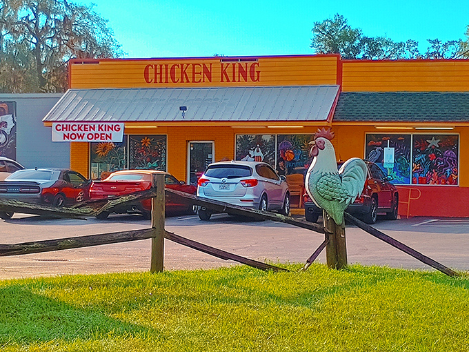 That bright orange exterior isn't just eye-catching &ndash; it's a beacon calling breakfast lovers home.