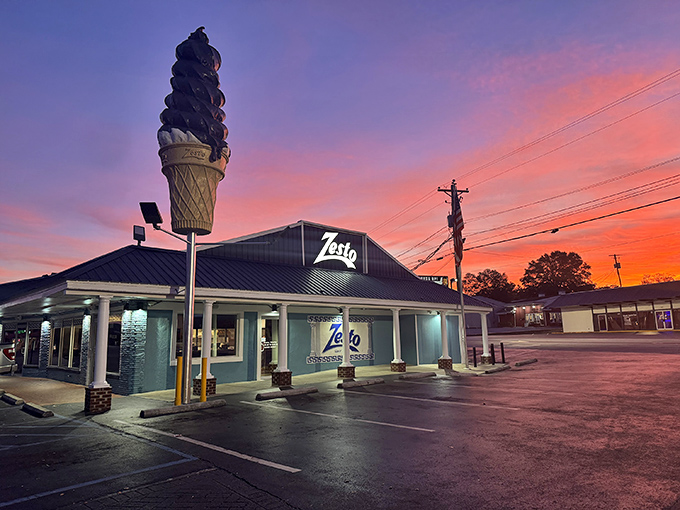 That iconic turquoise exterior isn't just eye-catching&mdash;it's a beacon of comfort food that's been calling to hungry South Carolinians for generations.