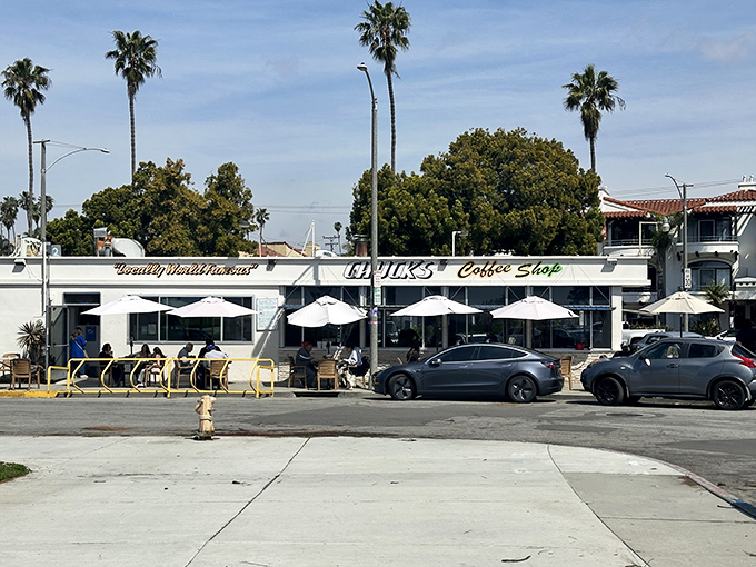 Chuck's Coffee Shop sits unassumingly on Ocean Boulevard, proving that culinary treasures hide behind modest facades.