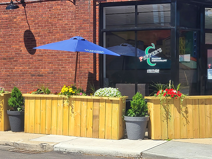 This charming Lakewood storefront proves that the best Italian food often hides behind the most unassuming facades.