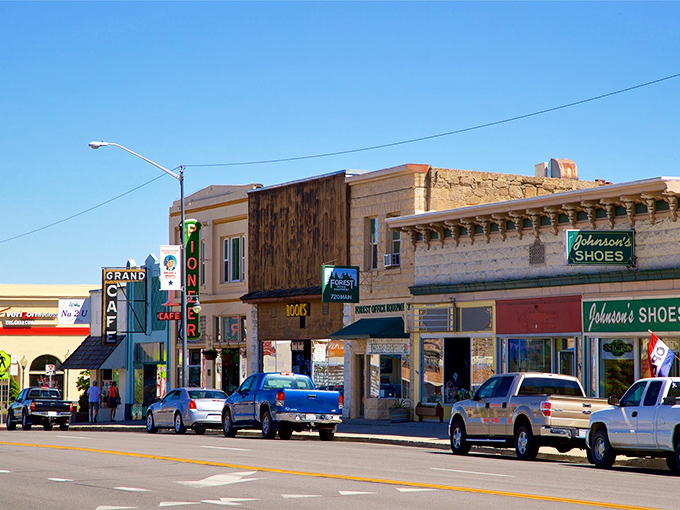 Susanville's historic Main Street looks like a movie set where the extras actually live and the storefronts aren't just facades.