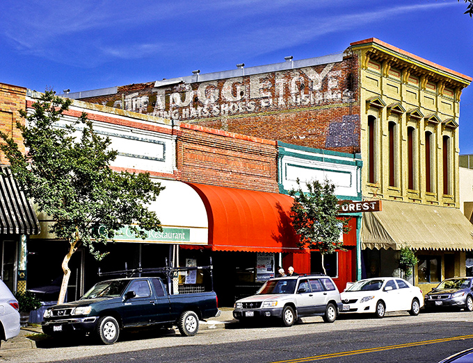 Historic charm meets small-town hospitality on Ukiah's tree-lined streets. This architectural survivor has stories to tell if only those brick walls could talk.