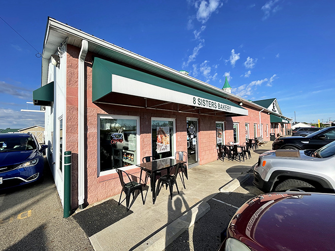 The pink exterior of 8 Sisters Bakery isn't just a building&mdash;it's a beacon of carb-laden hope on the Ohio horizon.