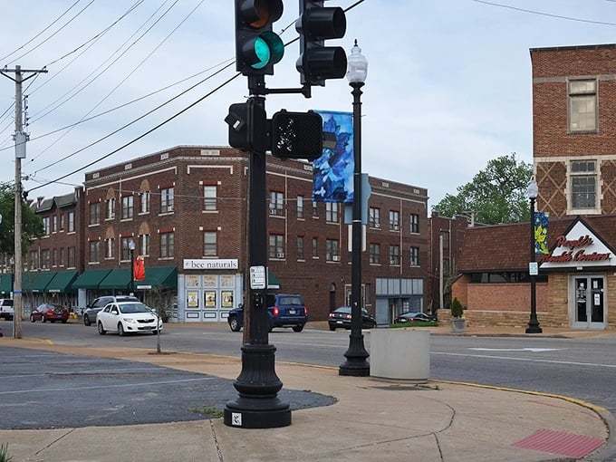 Manchester Road stretches before you like a promise &ndash; tree-lined, accessible, and refreshingly devoid of big-city traffic snarls.