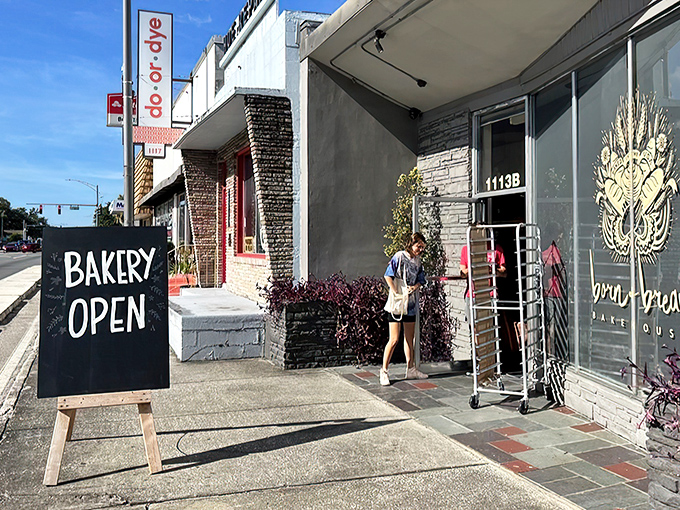 The unassuming entrance to Born & Bread Bakehouse might fool you, but locals know this modest storefront houses Florida's most extraordinary pastry treasures.