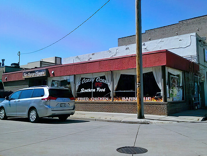 The unassuming exterior of Cozzy Corner might not stop traffic, but the aromas wafting from inside will stop you in your tracks.