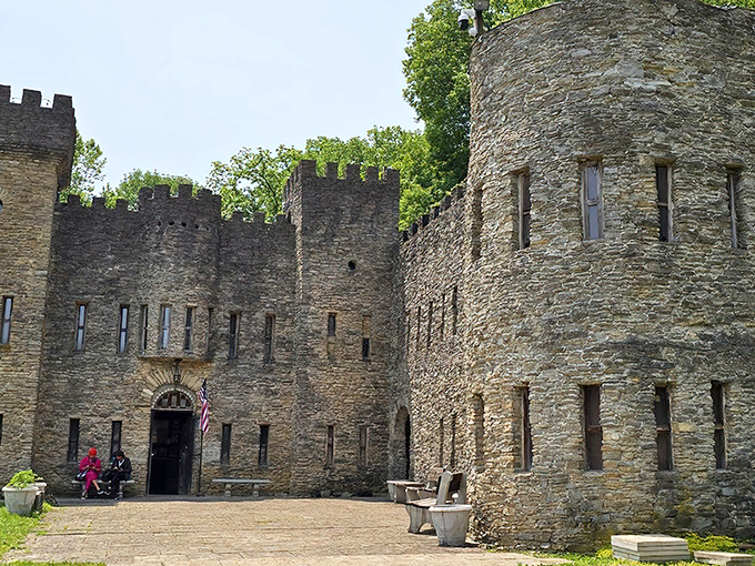 Stone walls that would make Game of Thrones jealous rise majestically from Ohio's countryside.