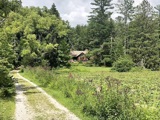 Nature's welcome mat spreads before you like an invitation to leave civilization's chaos behind.