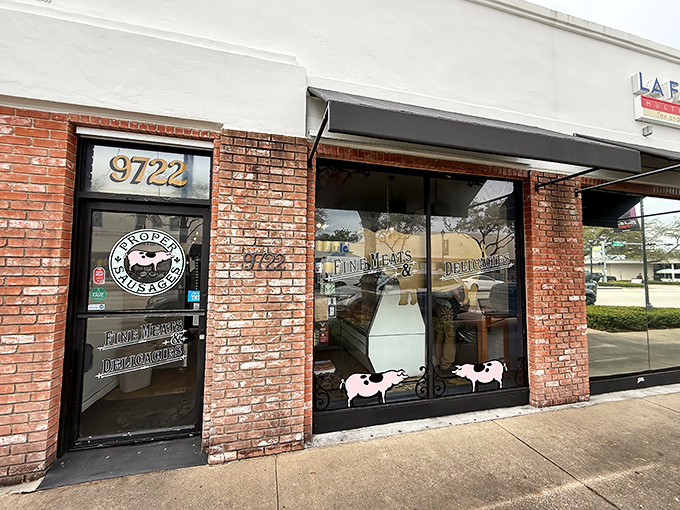 The unassuming brick storefront of Proper Sausages might fool you, but inside awaits a carnivore's paradise that'll make your taste buds stand at attention.