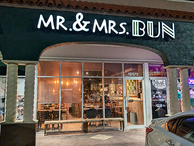 The teal facade with terracotta roof tiles might not scream "culinary revelation," but trust me&mdash;this unassuming storefront houses sandwich magic worth seeking out.
