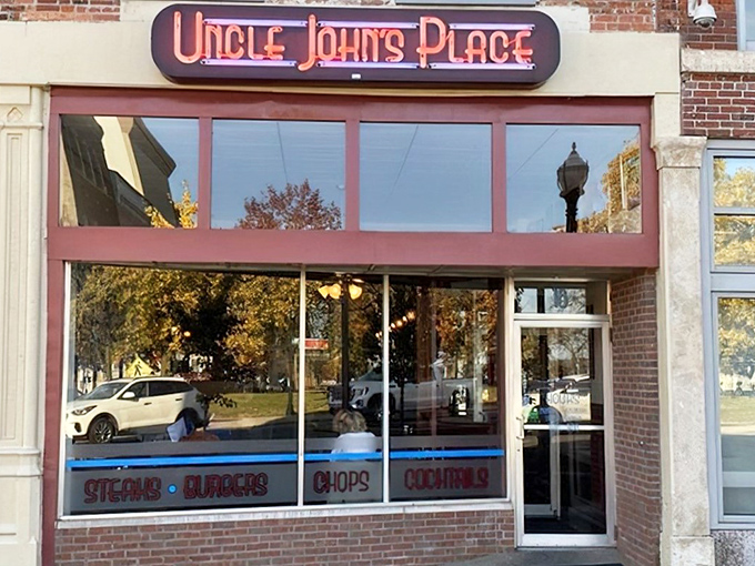 The neon sign beckons like an old friend, promising comfort and calories in equal measure. Downtown Mansfield's worst-kept secret since 1977.