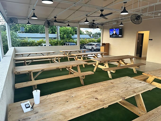 That vibrant exterior mural isn't just decoration &ndash; it's a delicious promise painted in living color.