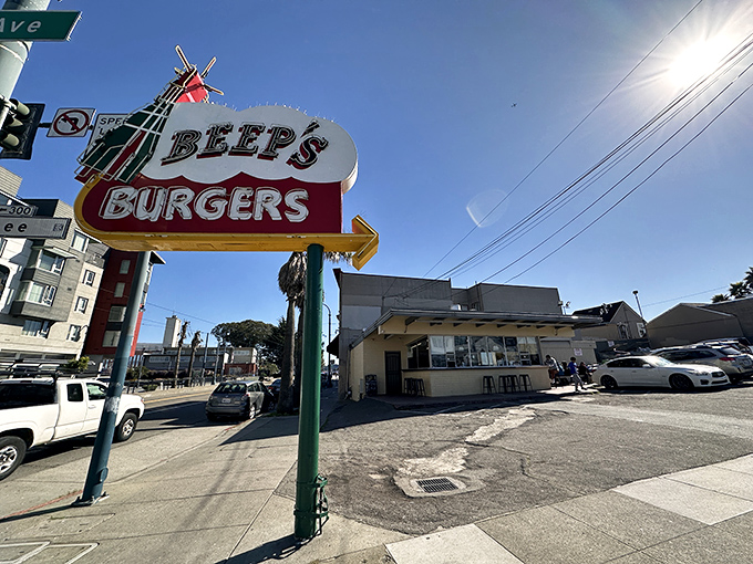That iconic rocket ship sign isn't just retro-cool&mdash;it's a beacon of burger bliss that's been guiding hungry San Franciscans to flavor paradise for generations.