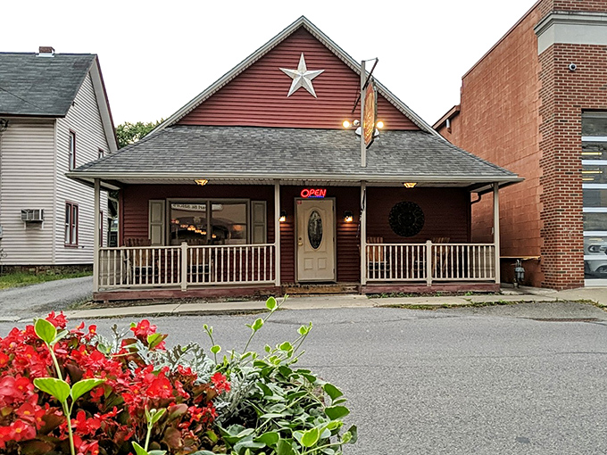 The little red house with the white star isn't trying to impress anyone&mdash;and that's precisely why it does. Wellsboro's best-kept breakfast secret awaits.