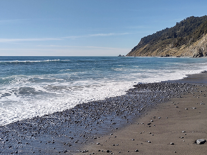Black sand beaches meet turquoise waters along this untouched coastline. Nature's perfect recipe for solitude with a side of spectacular views.
