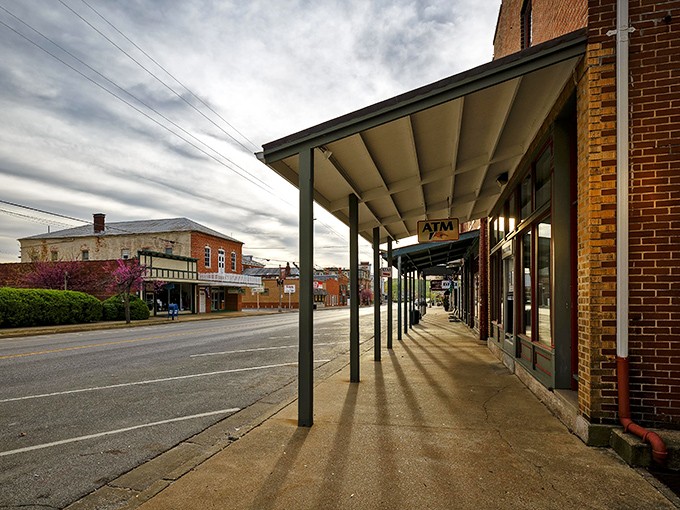 Hermann's historic downtown invites you to slow down and savor life at a gentler pace, where brick buildings whisper stories of the past.