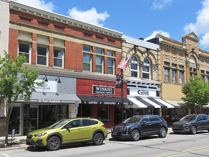 Tree-lined streets and well-kept homes create Wapakoneta's Norman Rockwell-worthy tableau. Small-town America at its finest, where neighbors still wave from their porches.
