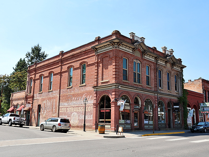 Historic brick buildings stand sentinel on Jacksonville's corner, whispering gold rush tales while housing modern treasures. Time travel never looked so inviting.