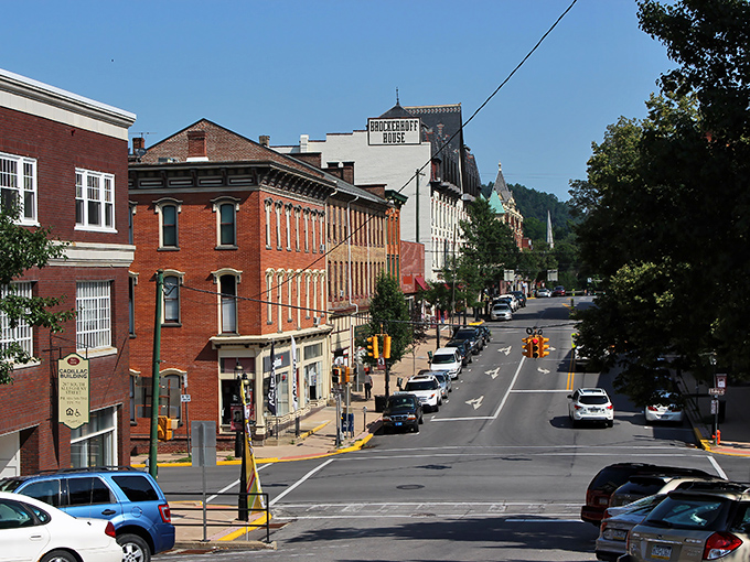Downtown Bellefonte's historic streetscape feels like a movie set where actual people live. Those brick buildings have witnessed more history than most history books cover.