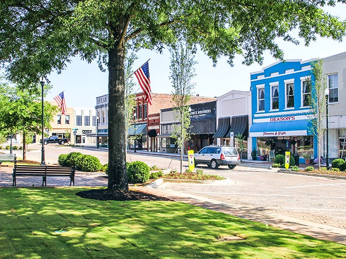 Downtown Abbeville proves that sometimes the best things come in small, perfectly preserved packages.